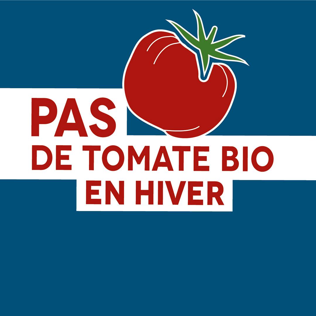 Fake bio: pas de tomates bio en hiver