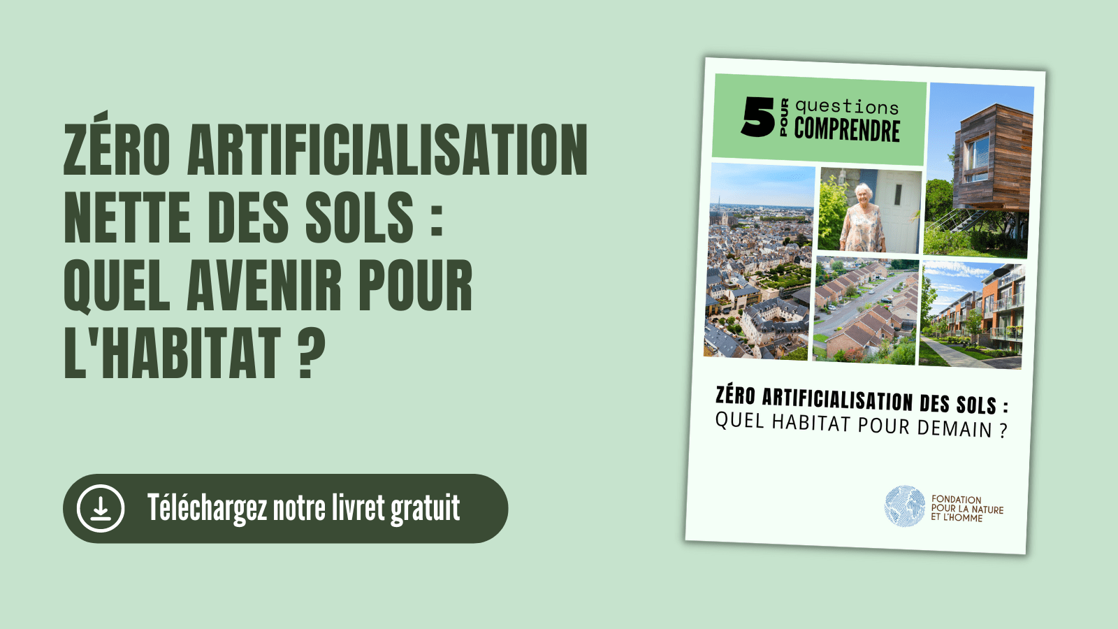 Artificialisation des sols : quel habitat pour demain ? - Fondation ...